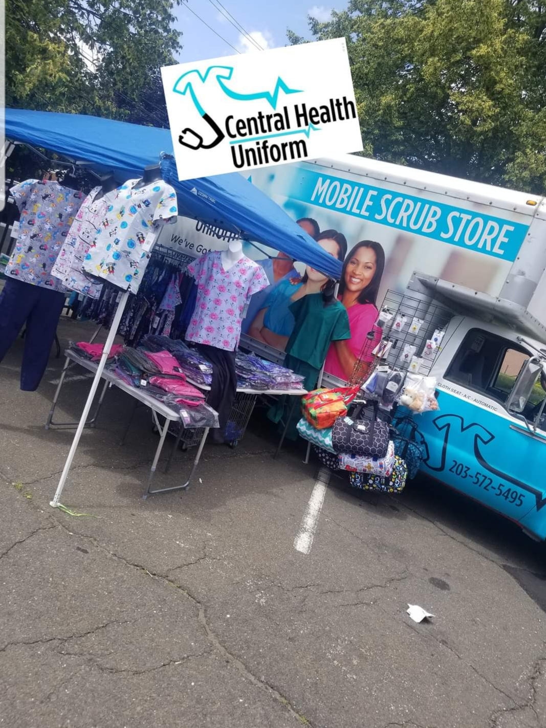 How to Book Your Next Mobile Scrub Store Event – Central Health Uniform